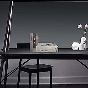 4 PCS Modern Hardcover Fake Book Decoration for Coffee Table Bookshelf Display - Fashion Faux Books Stack Plant Pattern Design for Rustic Home Farmhouse Office Decorative Books Set of 4