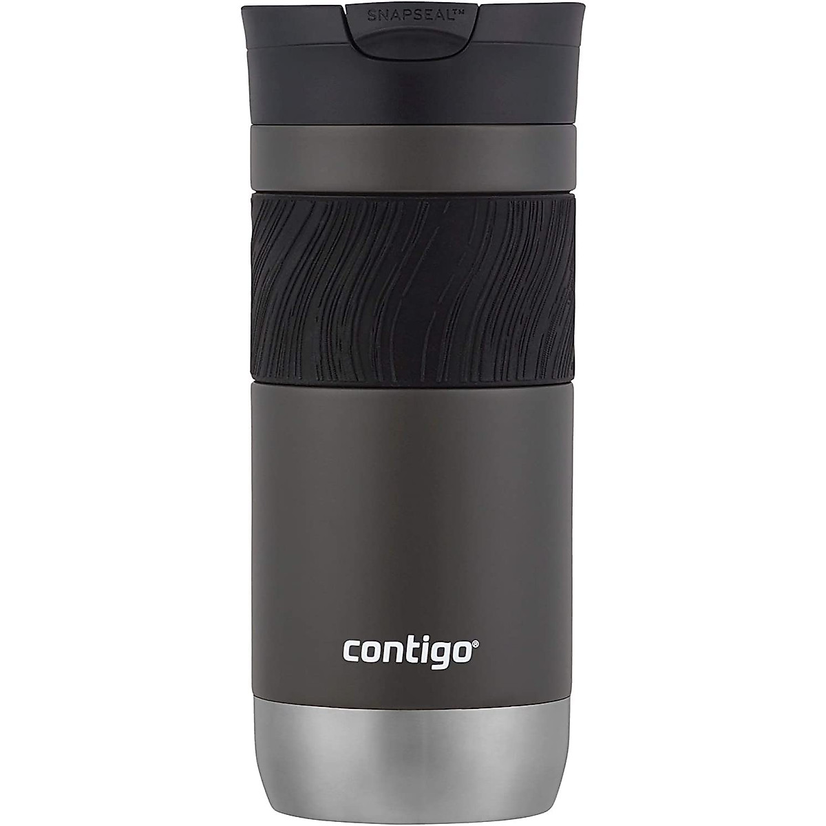 Contigo Byron 2.0 Stainless Steel Insulated Travel Mug - 2 Pack, 16 oz - With SnapSeal Lid and Grip - 6 Hours Hot, Ideal for Coffee and Tea - Blue Corn & Sake