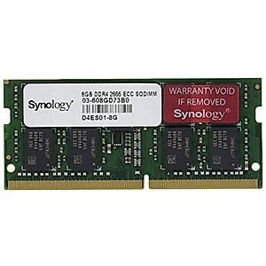 Synology RAM DDR4 ECC SO-DIMM 8GB (D4ES01-8G)