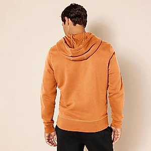Amazon Essentials Men's Full-Zip Fleece Hoodie (Available in Big & Tall), Nutmeg, XX-Large