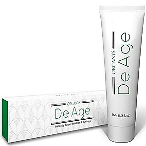 Organys DeAge Instant Eye Bag & Wrinkle Remover. In 2 Minutes Greatly Reduces Under Eye Puffiness Dark Circles Fine Lines Crow’s Feet - Immediately. Long lasting. Anti Aging Facelift In A Tube