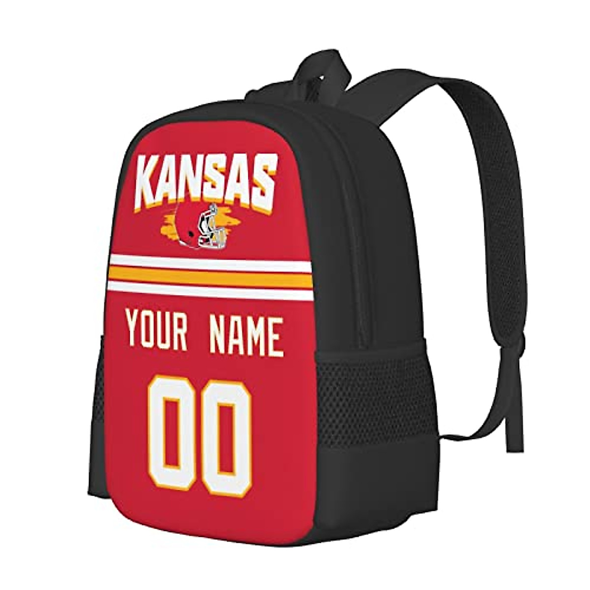 ANTKING Kansas Backpack Custom any Name and Number Gifts for Men Women