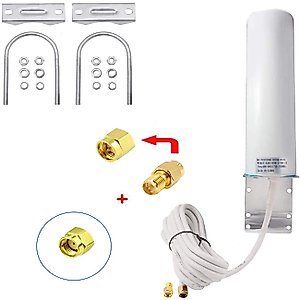 High Gain 10dBi 4G LTE Cellular Antenna for All Series Spypoint Flex-M Link Micro Link EVO/Stealth CAM/Tactacam Reveal X Gen 2.0/3.0, Reveal X PRO/Reolink/SEHMUA Cellular Trail Camera, Eifagur