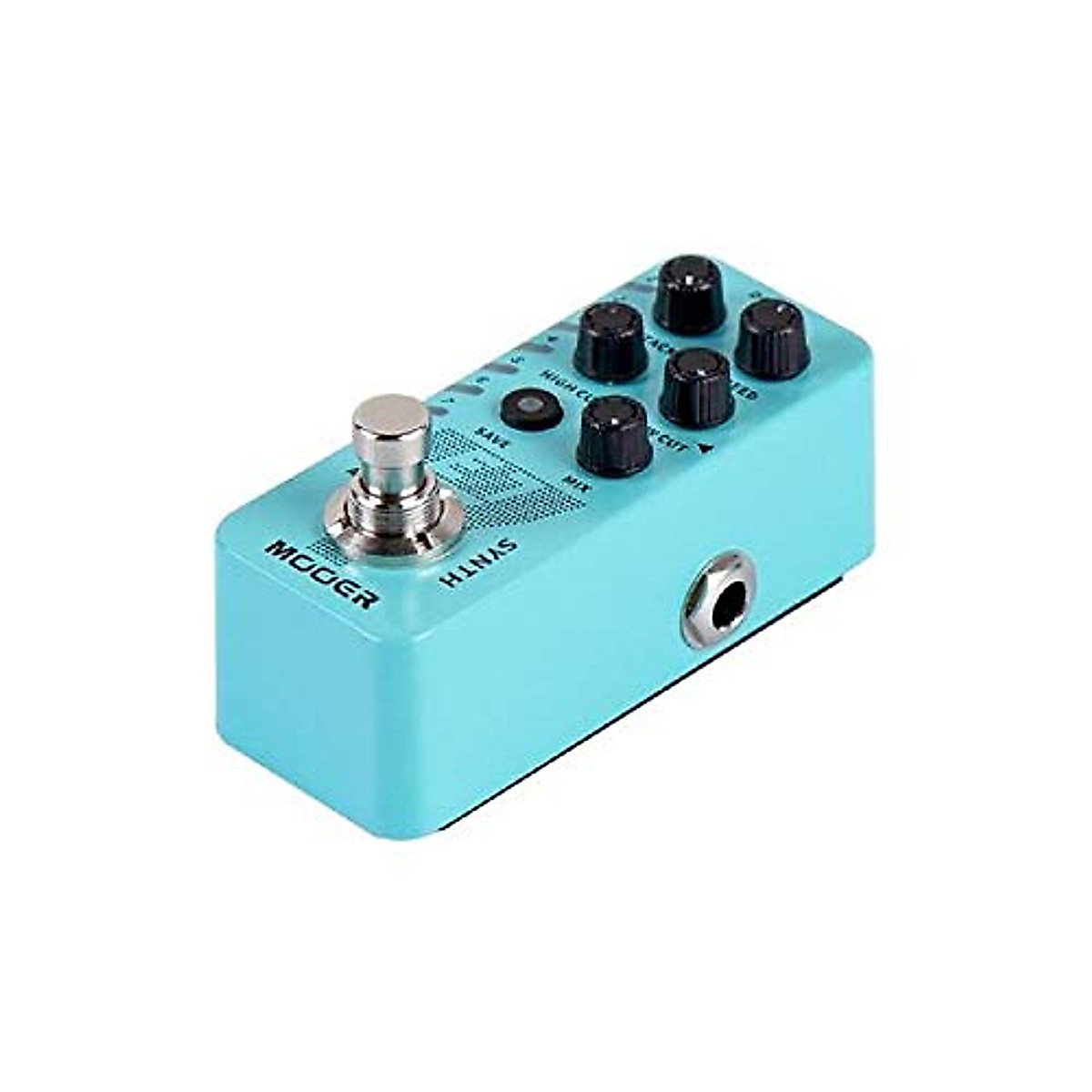 MOOER M702 E7 SYNTH MICRO FX PEDAL, 5.0 cm*10.0 cm*6.0 cm, Blue