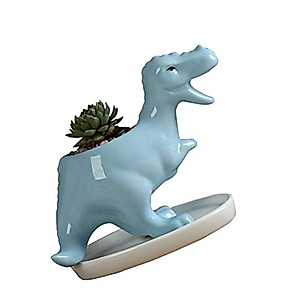 1PC Resin flower pot ceramic cactus pots Desk Flower Pot ceramic vases for flowers Container Holder bonsai plant pot Ceramics plant pot ceramic nursery pots animal Basin holder