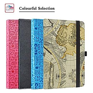 LiuShan Compatible with Huawei MatePad T10s Case,Huawei MatePad T10 Case，360 Degree Rotation Stand PU Leather with Cute Pattern for 10.1" Huawei MatePad T10s / Huawei MatePad T10 Tablet,Black