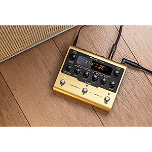 IK Multimedia AmpliTube X-VIBE Yellow Modulation Pedal, 16 iconic effects, true stereo, software integration