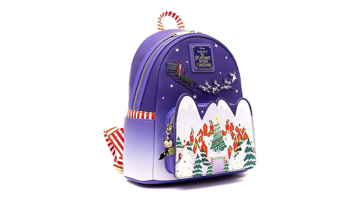 Nightmare Before Christmas Loungefly Mini Backpack Disney Jack Zero