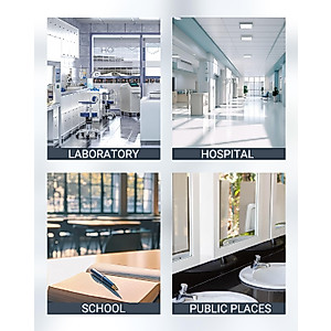 Phivan Foot Operated Faucet Valve - Knee Hands-Free Sink Pedal Brass Double Pedal Valve Control Non-Contact Faucet Sink Knee Pedal for Commercial Kitchens, Hospitals, Schools, Laboratories