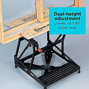 BLACK+DECKER Portable Work Bench and Vise (WM225-A)