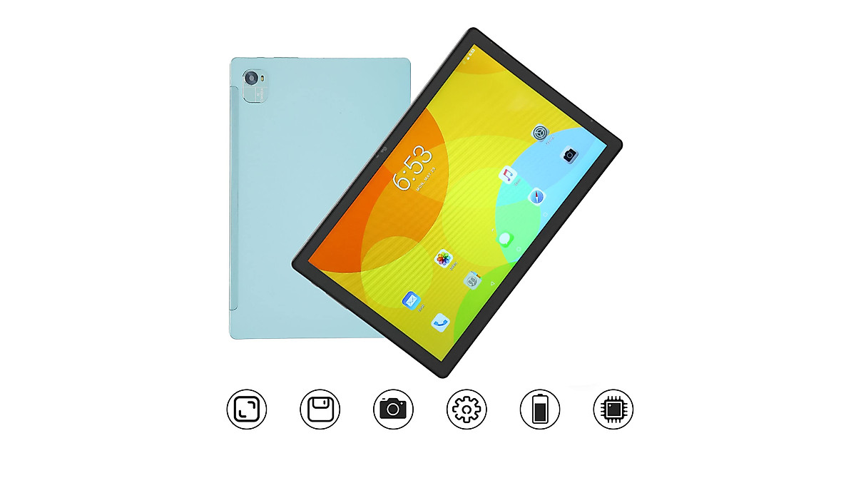 ICRPSTU 10.1 Inch Tablet, 1920x1200 IPS Tablet Computer 12GB RAM 256GB ...