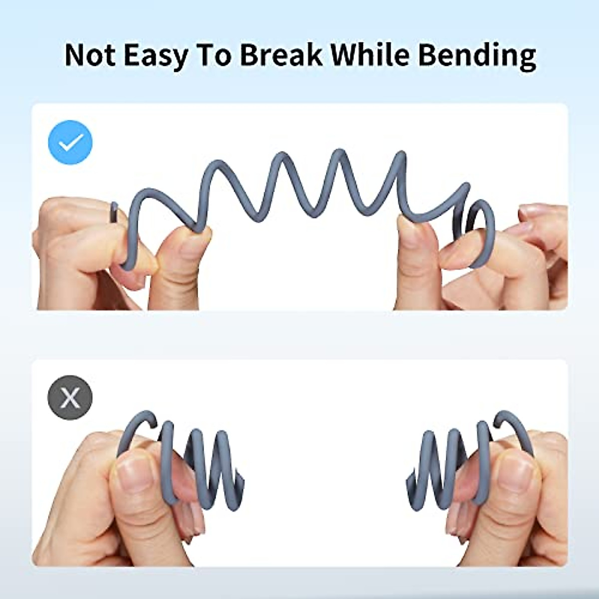 Anycubic ABS-Like + 3D Printer Resin, Toughness and Non-Brittle 405nm UV-Curing Resin, High Precision Standard Photopolymer Resin for 8K Capable LCD DLP 3D Printing (Grey, 1kg)