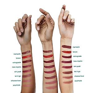 Well People Optimist Lipstick, Hydrating, High-Pigment Lipstick For Long-Lasting Color, Nourishes Lips, Satin Finish, Vegan & Cruelty-free,Choose Love