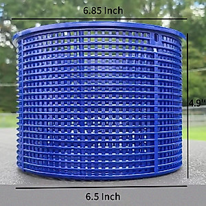 Porscan SPX1082CA Skimmer Basket Replacement for Hayward Swimming Pool Skimmer, Filter Basket Assembly with Handle Compatible with Aladdin B-152 Hayward SPX1082CA SP1082C Select Automatic Skimmers
