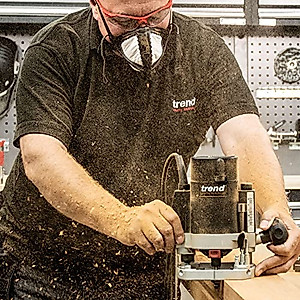 Trend Air Stealth Lite Pro Respirator Dust Mask Bundle, Reusable Lightweight Frame & 5 Replaceable Mask Filters, APF20, NIOSH Approved, STE/LP/ML/5