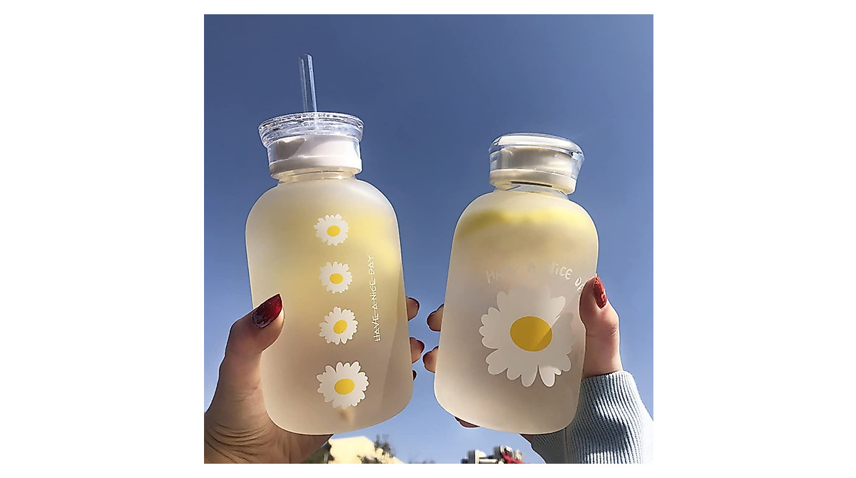 JZSMY Cute 480ml Water Bottle - Perfect for Hydration