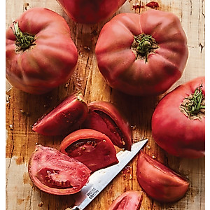 Burpee 'Cherokee Purple' Heirloom , Large, Rich Flavor Slicing Tomato , 50 Non-GMO Seeds
