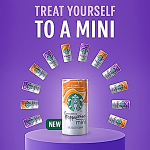 Starbucks Frappuccino Coffee Drink, White Chocolate Mocha, Mini, 6.5 Fl Oz Bottles (Pack of 8)