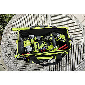 RYOBI RSSMTB1 Medium Tool Bag, Black, Yellow