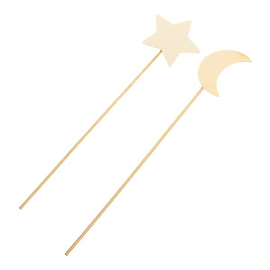 12pcs DIY Fairy Stick Graffiti Wand Fairy Wand Wedding Decor Party Props Witch Toy Unfinished Wand Graffiti Props Angel Wand Party Decor Graffiti Stick Blank Wand Party Wand