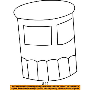 Genuine Honda 15400-PLM-A02 Oil (Honeywell) Filter, Blue