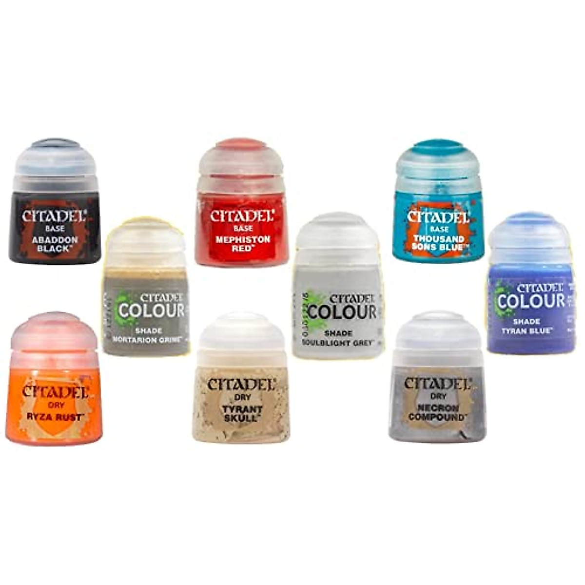 Citadel Choose-Your-Own Paint Set: Base, Shade, and Dry Paints