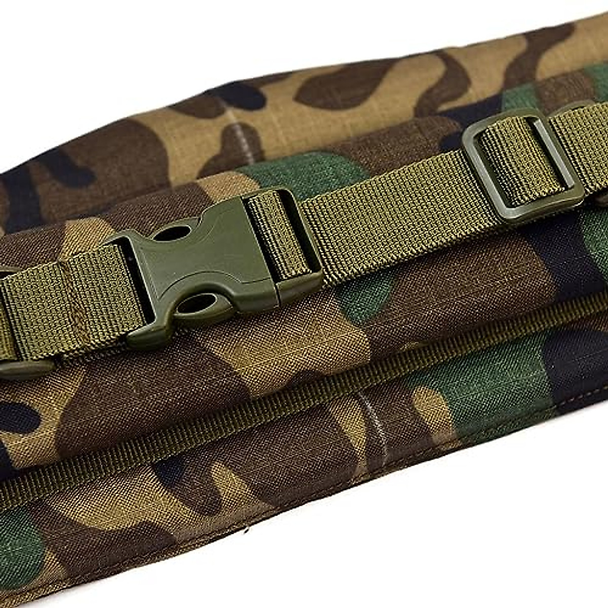 A.L.I.C.E Kidney Belt and Alice Kidney pad with Strap belt/tactical belt/Hip Belt/Kidney belt for framed rucksack LC-2/ALICE Pack woodland camo