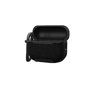 UAG Designed for AirPods Pro Case (2nd Generation 2022) Metropolis Ballistic ARMR Black - Rugged Protective Case Cover Compatible with MagSafe Charging with Keychain Carabiner by URBAN ARMOR GEAR
