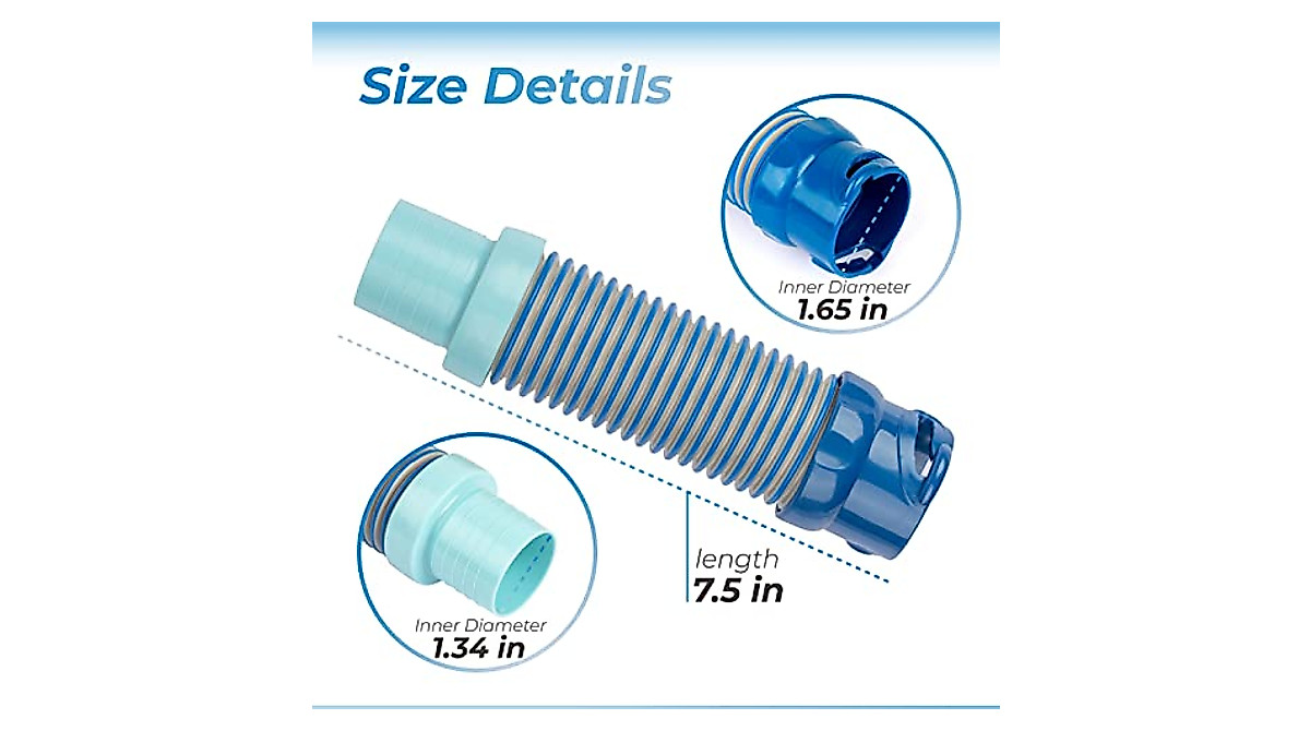 ANTOBLE X77094 Pool Vacuum Hose Adapter for Zodiac MX6 MX8