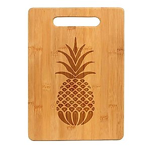 Bamboo Wood Cutting Board Pineapple