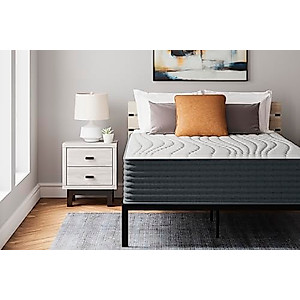 Signature Design by Ashley Hybrid 1400 14 Inch Extra Plush Gel Memory Foam Mattress with Edge Support for Pressure Relief, King