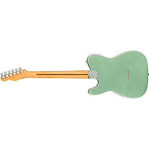 Fender 6 String Solid-Body Electric Guitar, Right, Mystic Surf Green (0113940718)