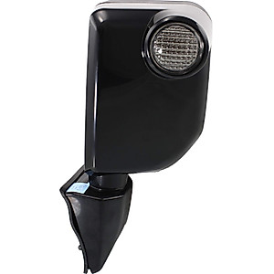 Kool Vue Left & Right Power Door Mirrors Compatible With Toyota FJ Cruiser 2007-2014 With Signal Light Paintable Pair