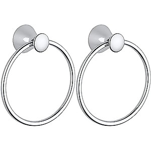 Delta Faucet 73846 Lahara Towel Ring, Polished Chrome (Pack of 2)