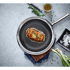 WMF frying pan coated Ø 24cm|black Profi Resist stainless steel handle multilayer material with honeycomb structure suitable for induction hand wash