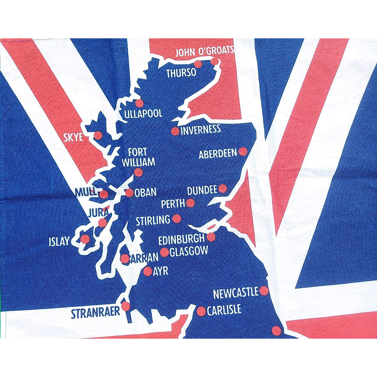 Great Britain Union Jack Tea Towel by Great Britain Tea Towel