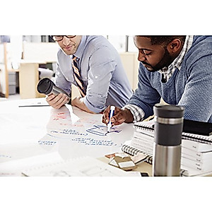 Post-It Def3x2 Dry Erase Surface with Adhesive Backing, 36-Inch X 24-Inch, White