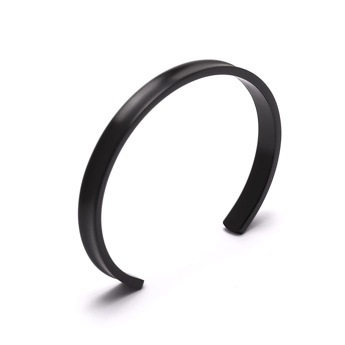 Dissolve Couples Bracelets For Men Women Friendship Stainless Steel Cuff Silver or Black Open Customized Bangle