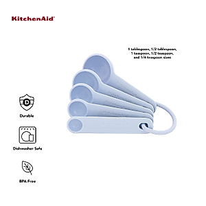 KitchenAid Universal Measuring Spoon Set, 5-Piece, Lavender