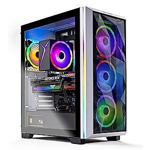 Skytech Gaming Skytech Chronos Gaming PC Desktop – Intel Core i5 12600K 3.7 GHz, NVIDIA RTX 3070, 1TB NVME SSD, 32GB DDR5 RAM RGB, 750W Gold PSU, 240mm AIO, 11AC Wi-Fi, Windows 11 Home 64-bit