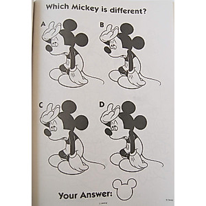 Activity Books Mickey Mouse ''That's Swell!'' Coloring 80 Pages