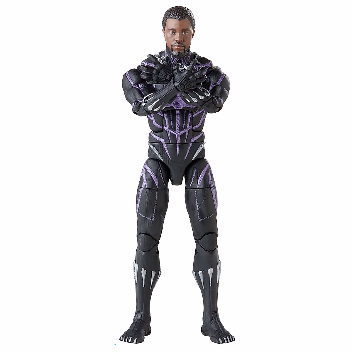 Marvel Legends Series Black Panther Legacy Collection Black Panther 6-inch Action Figure Collectible Toy, 3 Accessories
