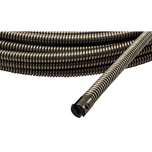 Draincables Direct 1/2" Drain Cable x 50' - No Core with Slotted Ends