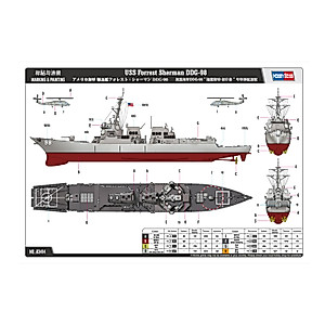 Hobby Boss USS Forrest Sherman DDG-98 Model Kit