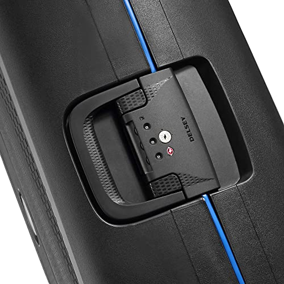 Delsey Unisex-Adult's Hand Luggage, Black, S (55cm-45 L)