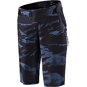 Troy Lee Designs Cycling Mountain Bike Trail Biking MTB Bicycle Shorts for Mens, Sprint Ultra Shorts Brushes Camo (Black, 32)
