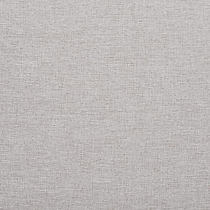 Safavieh PAT7300E Collection Emely Acacia Wood Expandable Loveseat Outdoor Daybed, Natural/Light Grey