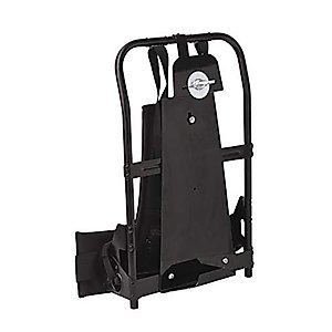 Flame King Propane Tank Alice Frame Backpack Carrier for 10LB Cylinder and Weed Torch, Black