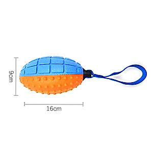 POPETPOP 2 Pack Dog Pet Chewing Toys Squeaky Sound Pet Supplies Oval and Design for Play and Boredom Relief