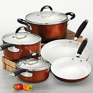 Tramontina Cookware Set Ceramic 8-Piece, 80110/219DS